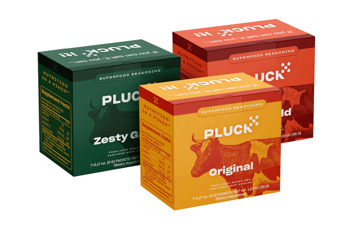 Pluck Seasonings - Grass-Fed, Organ-Based Seasoning Blends